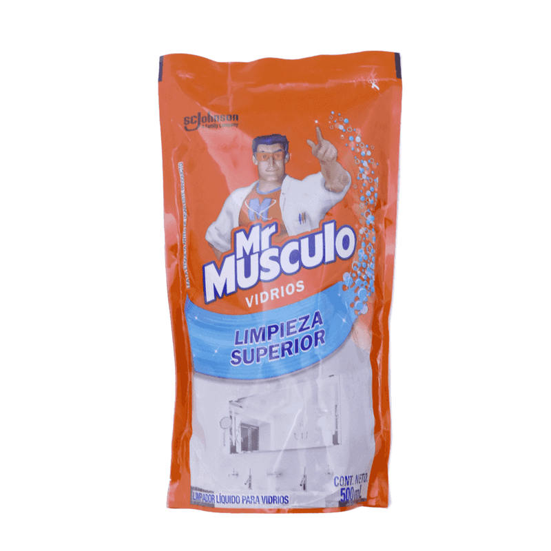 Limpiador de Vidrios Mr Musculo 500 ML Doy Pack Limpiador de Vidrios Mr Musculo 500 ML Doy Pack