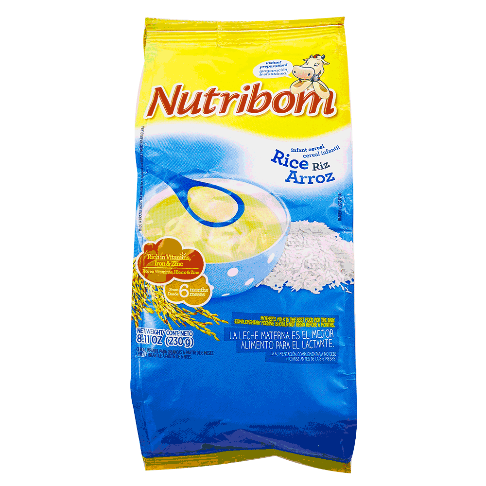 Cereal Infantil Nutribom 230 Gr Arroz