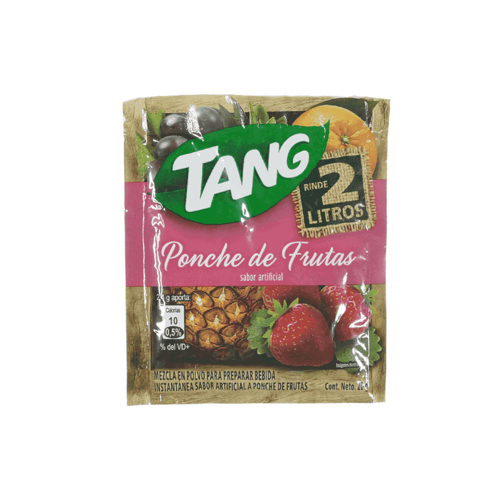 Bebida Instantánea En Polvo Tang Fruit Punch 20 gr