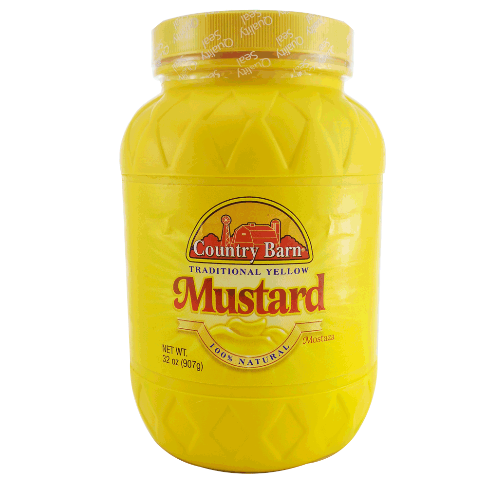 Mostaza Country Barn 907 gr En Frasco