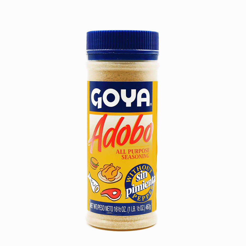 Adobo Goya 468 gr Sin Pimienta