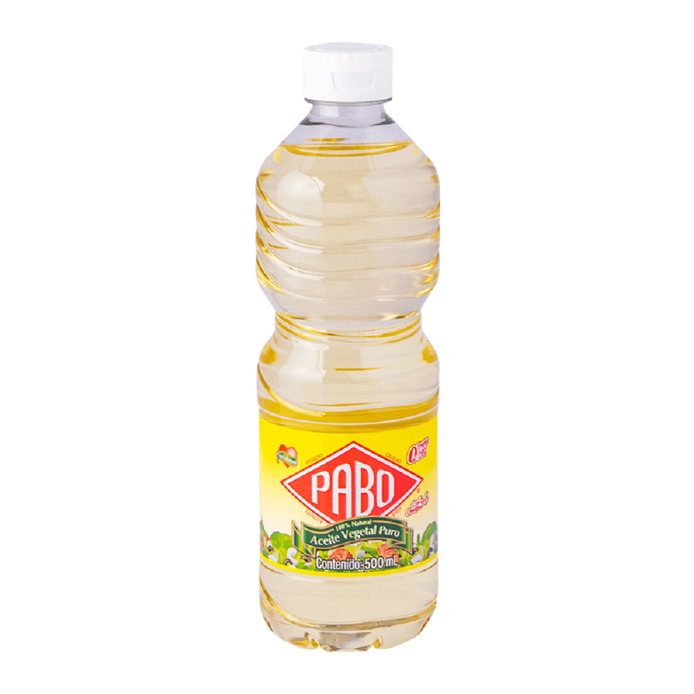 Aceite De Cocina Pabo Vegetal 500 Ml