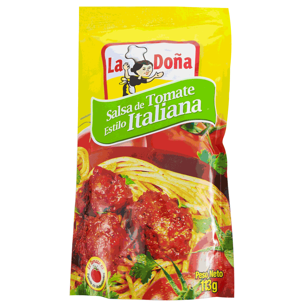 Salsa De Tomate La Doña 114 gr Italiana