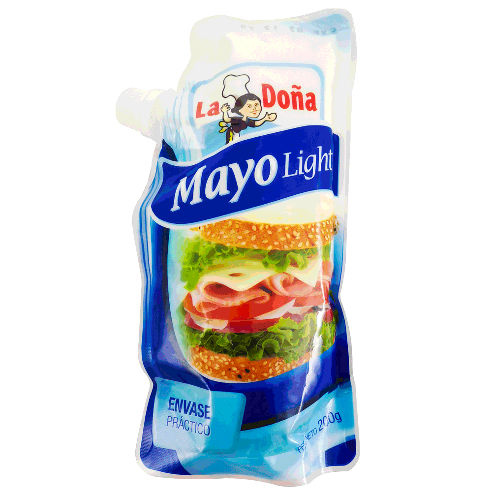 Mayonesa La Doña 400 gr Ligth