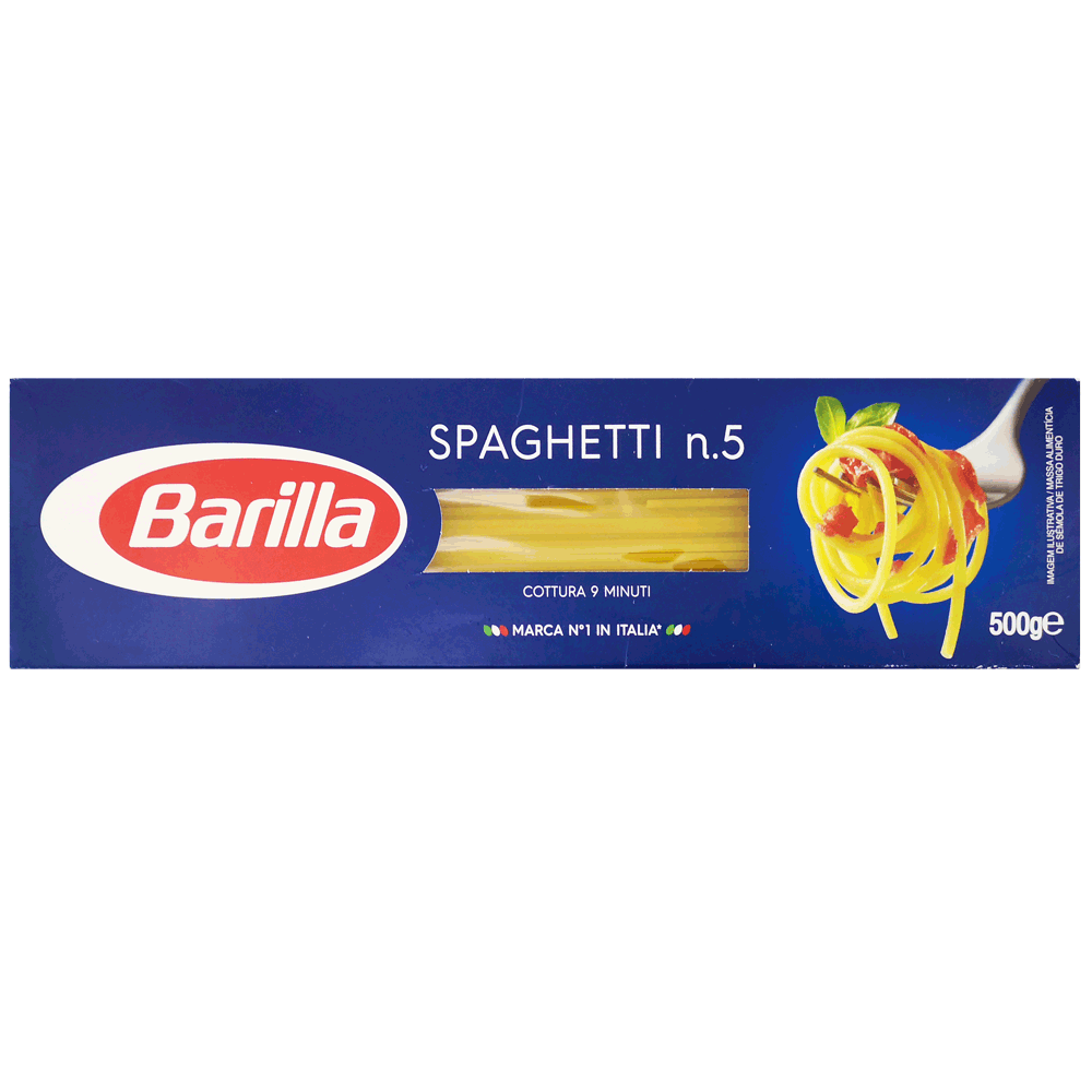 Spaghetti Barilla 500 gr Pasta Larga