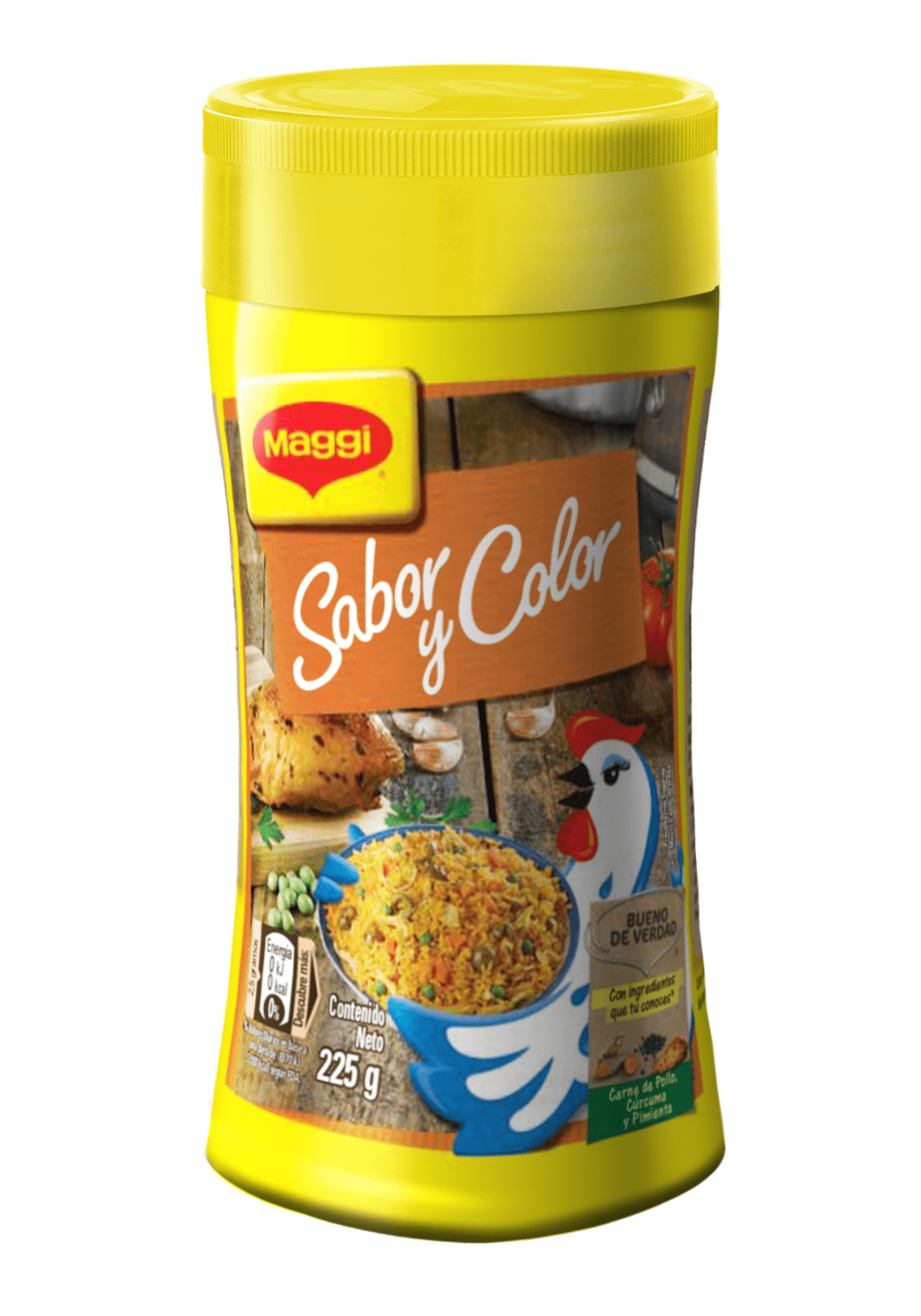 MAGGI Gallinita Sabor y Color Sazonador Tarro 225g