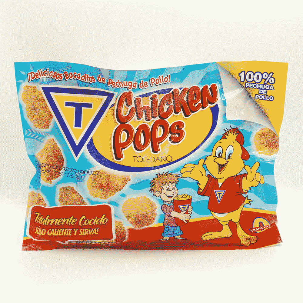 Chicken Pops 12 O Toledano 340 gr