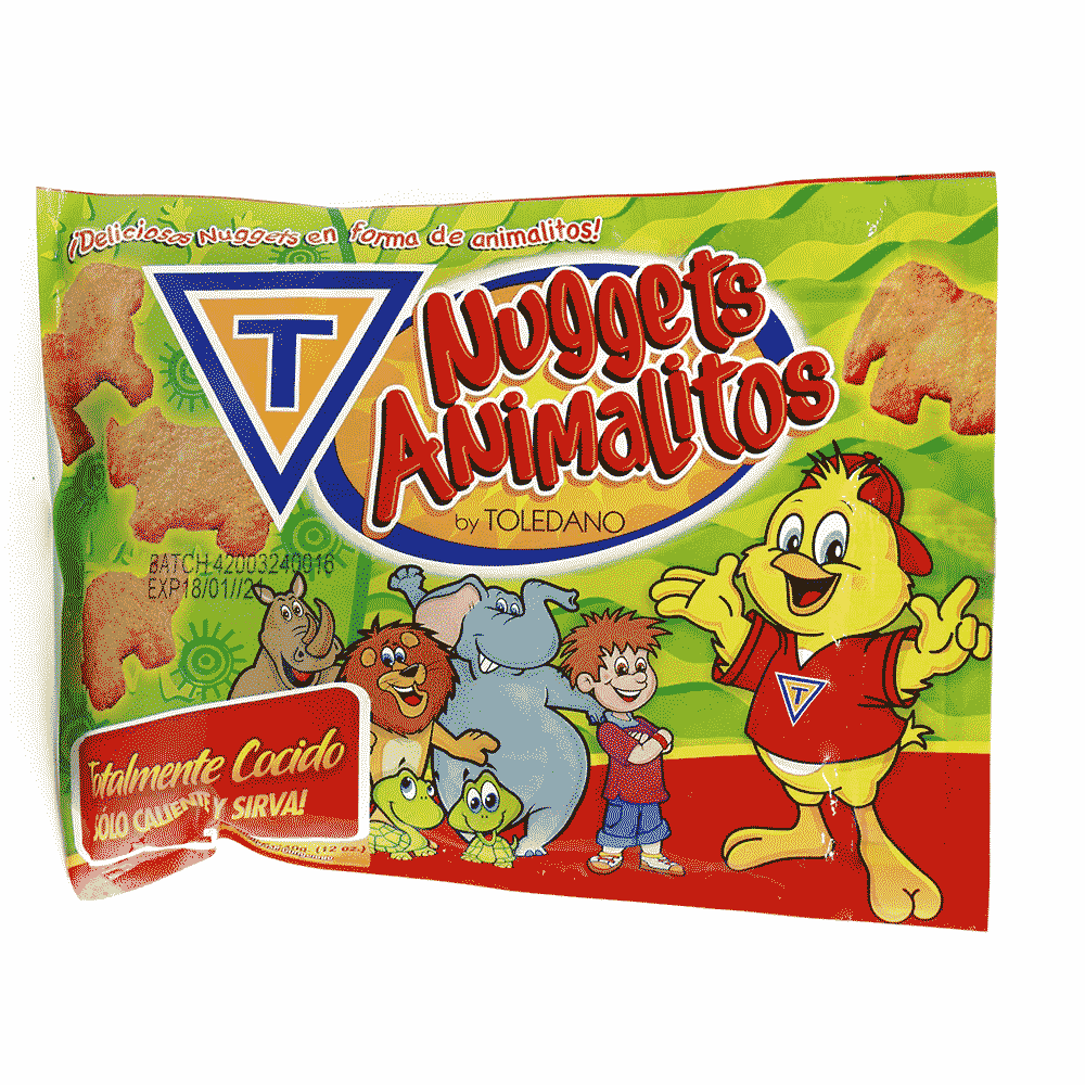 Nuggets Animalitos Toledano 340 gr