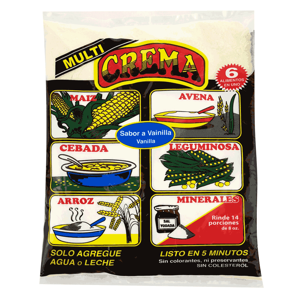 Multicrema Multi Crema 350 gr De Vainilla