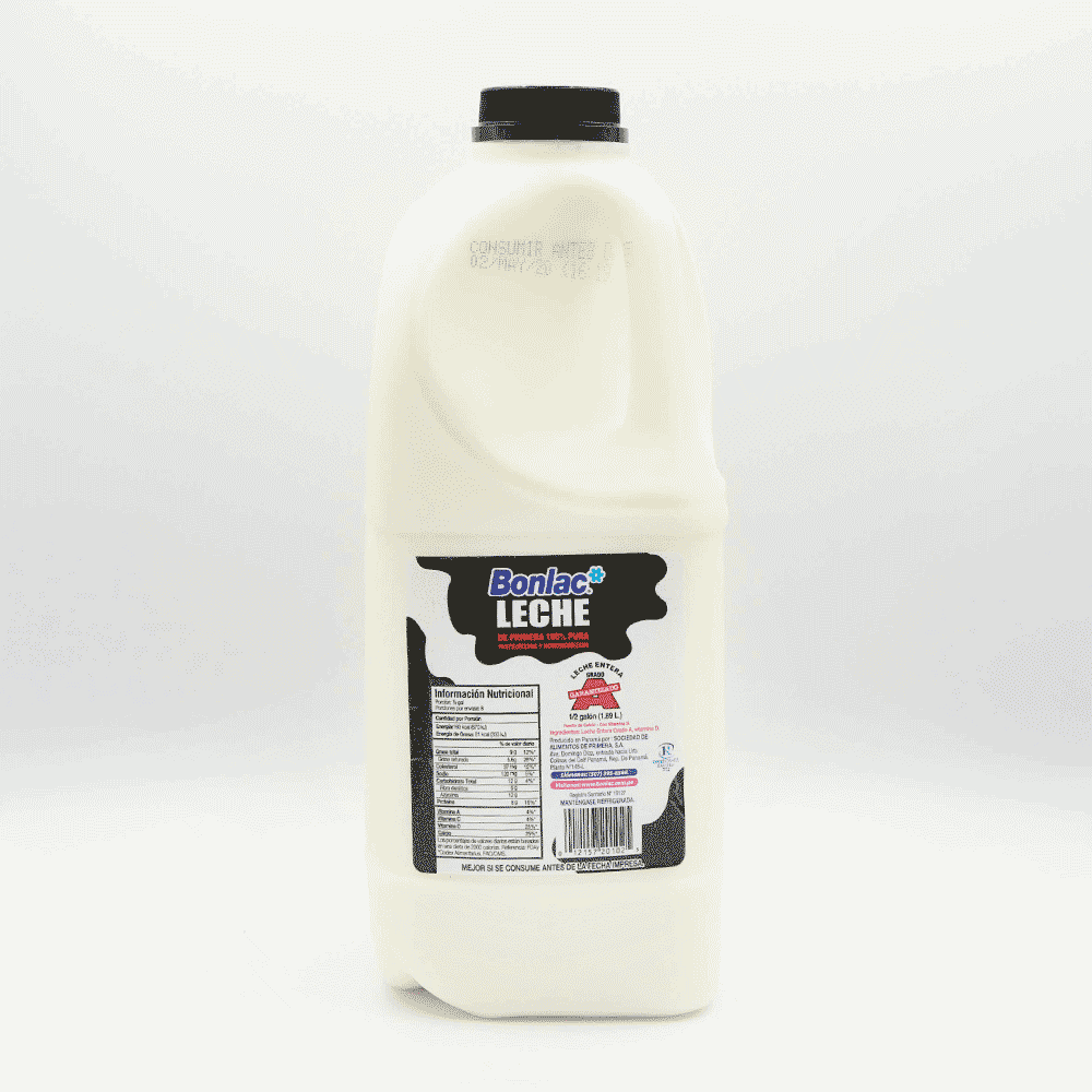 Leche Entera Bonlac 1892 Ml grad A Plástica