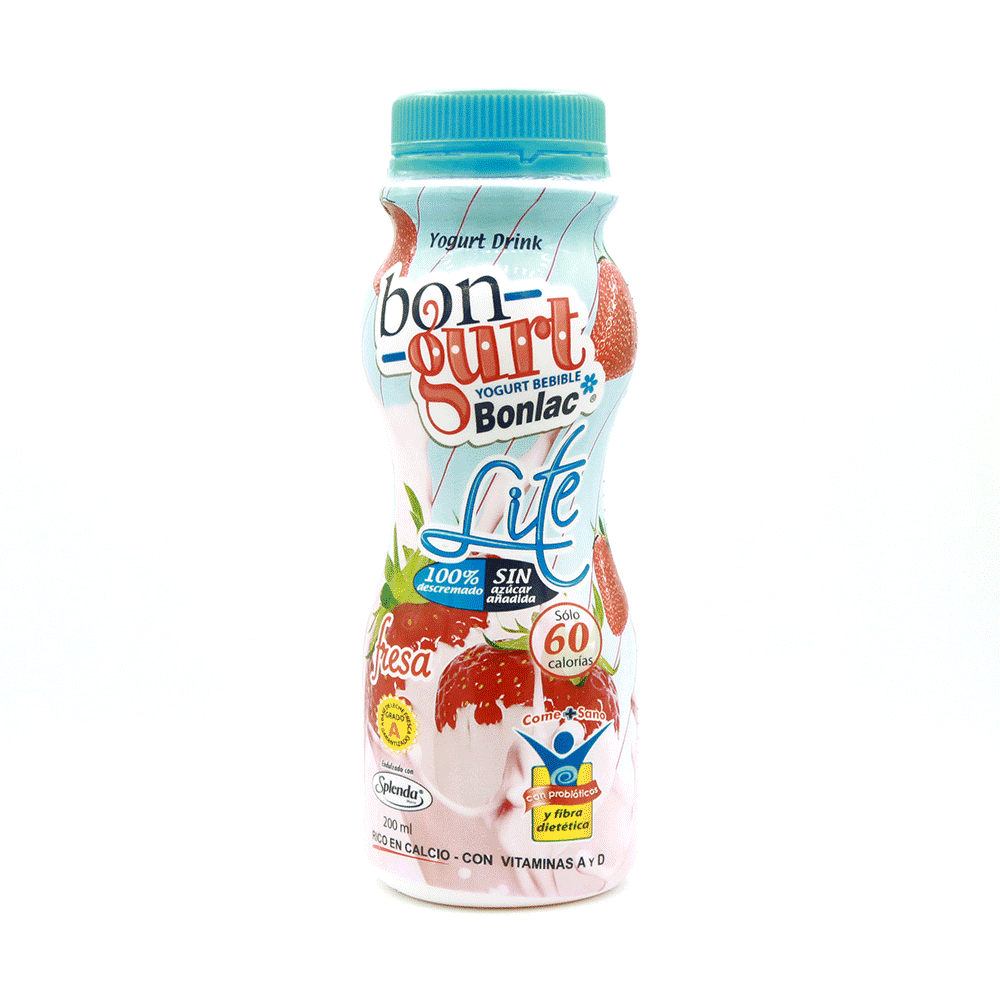 Bongurt Bonlac 200 Ml Lite Fresa