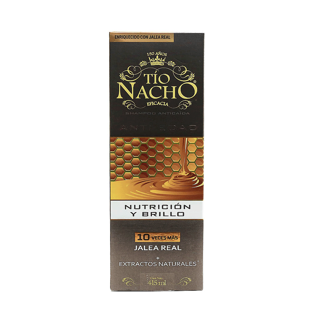 Shampoo Tio Nacho 415 Ml Anti Caída Con Jalea Real