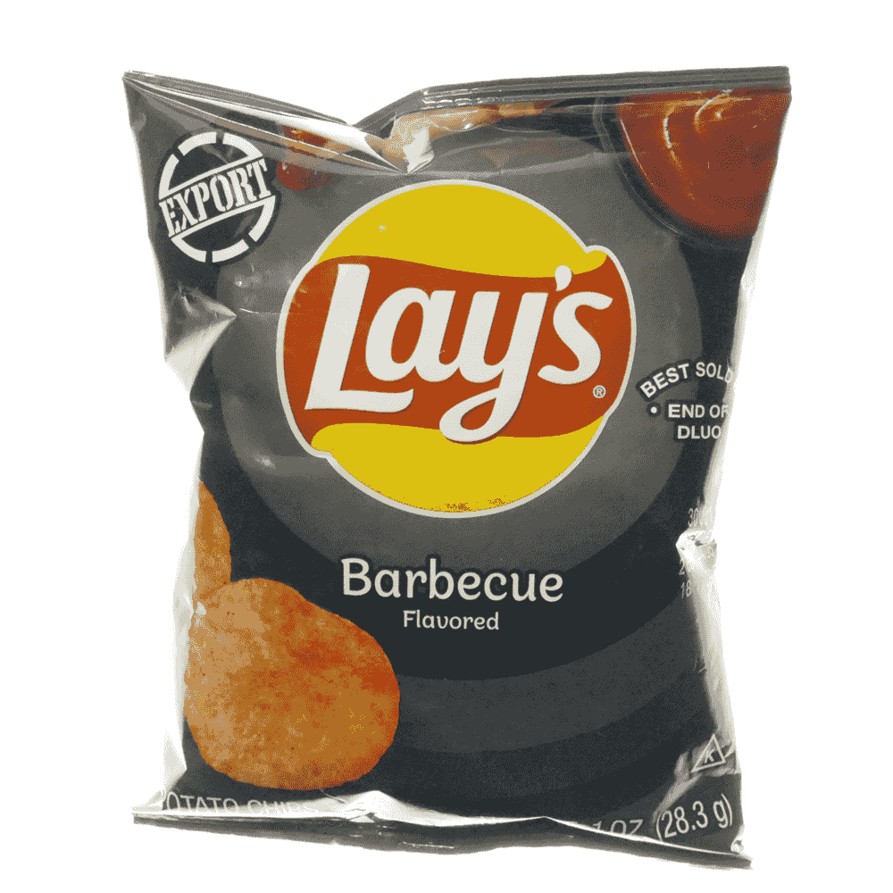 Papa Snack Lays 1 Oz Bbq