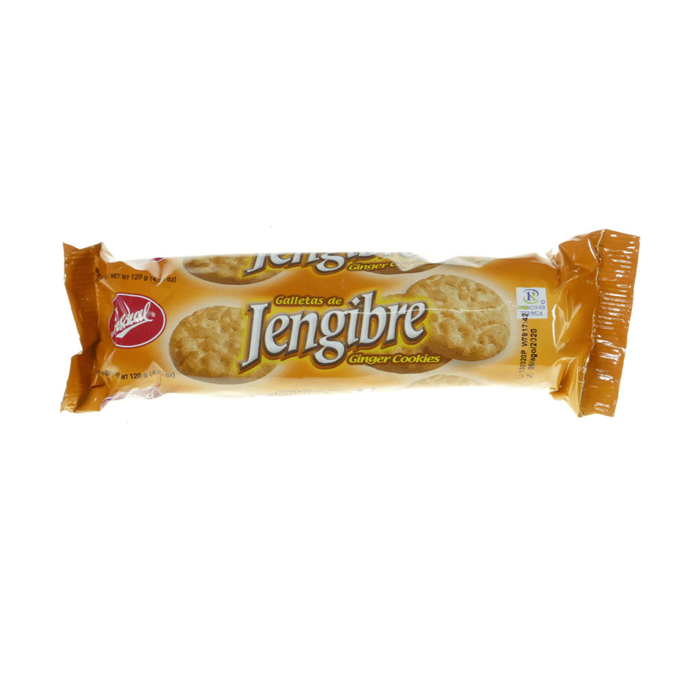 Galleta Dulce Tubo Pascual 120 G Jengibre