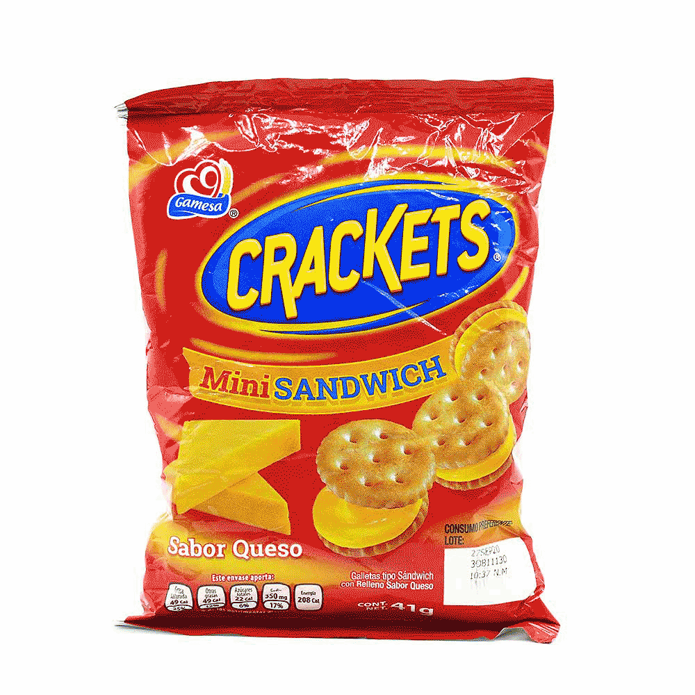Galletas Salada Individual Gamesa 41 gr Crackets