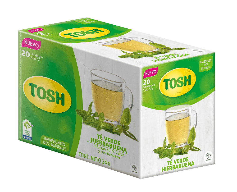 Infusión De Té Tosh Hierbabuena 24 gr