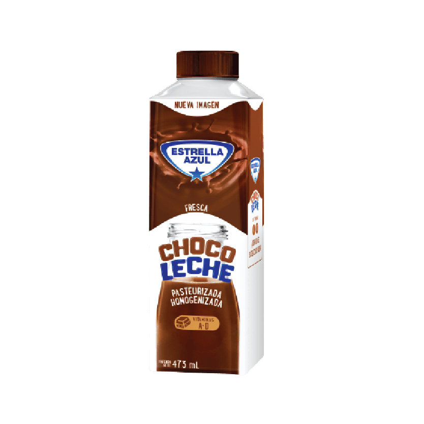 Chocolate Estrella Azul 946 Ml Tetra