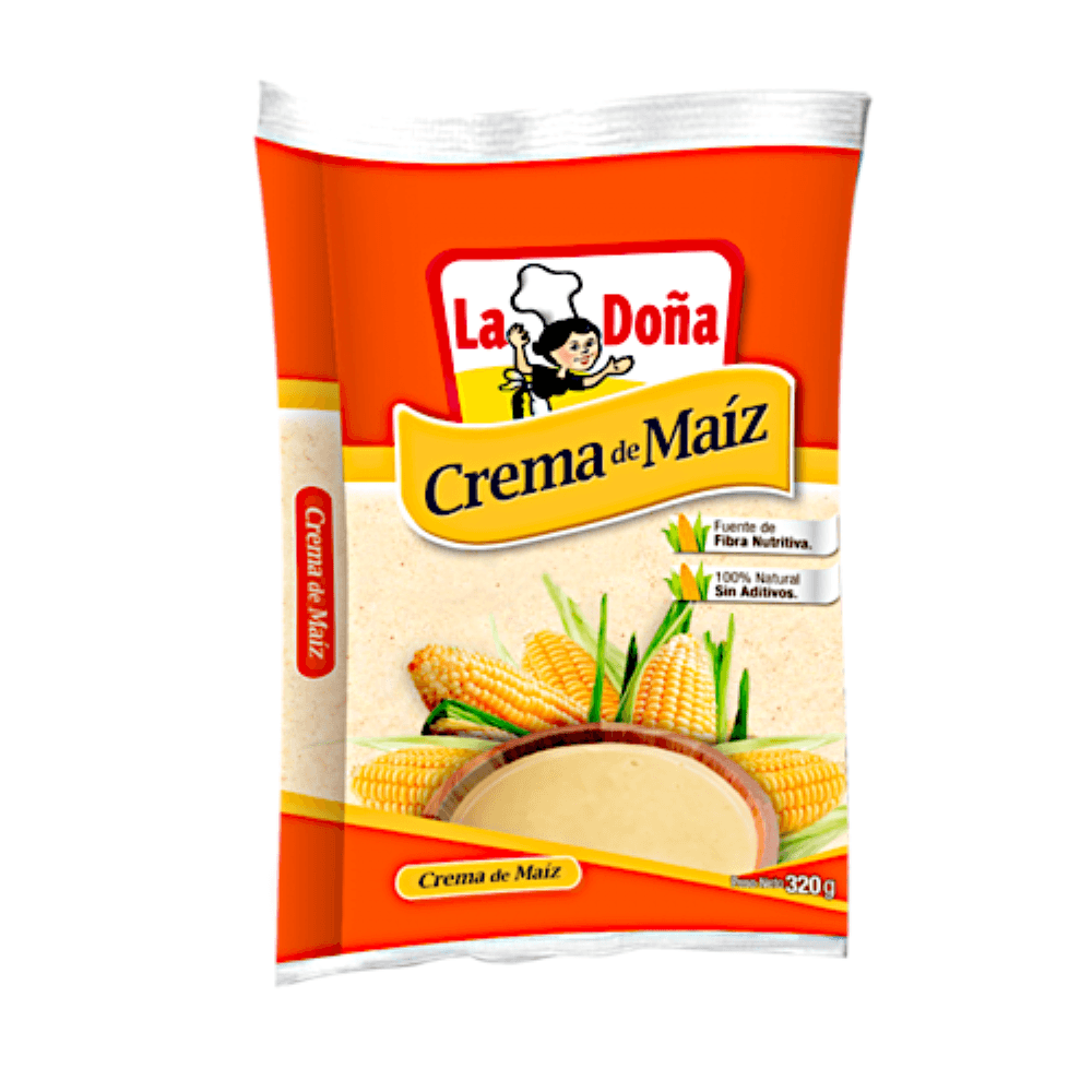 Crema La Doña 320 gr De Maiz