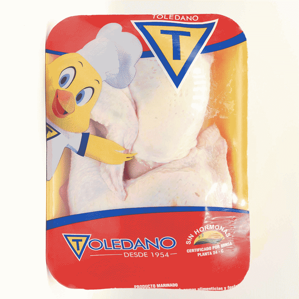 1/2 Pollo Toledano en Bandeja Por Libra