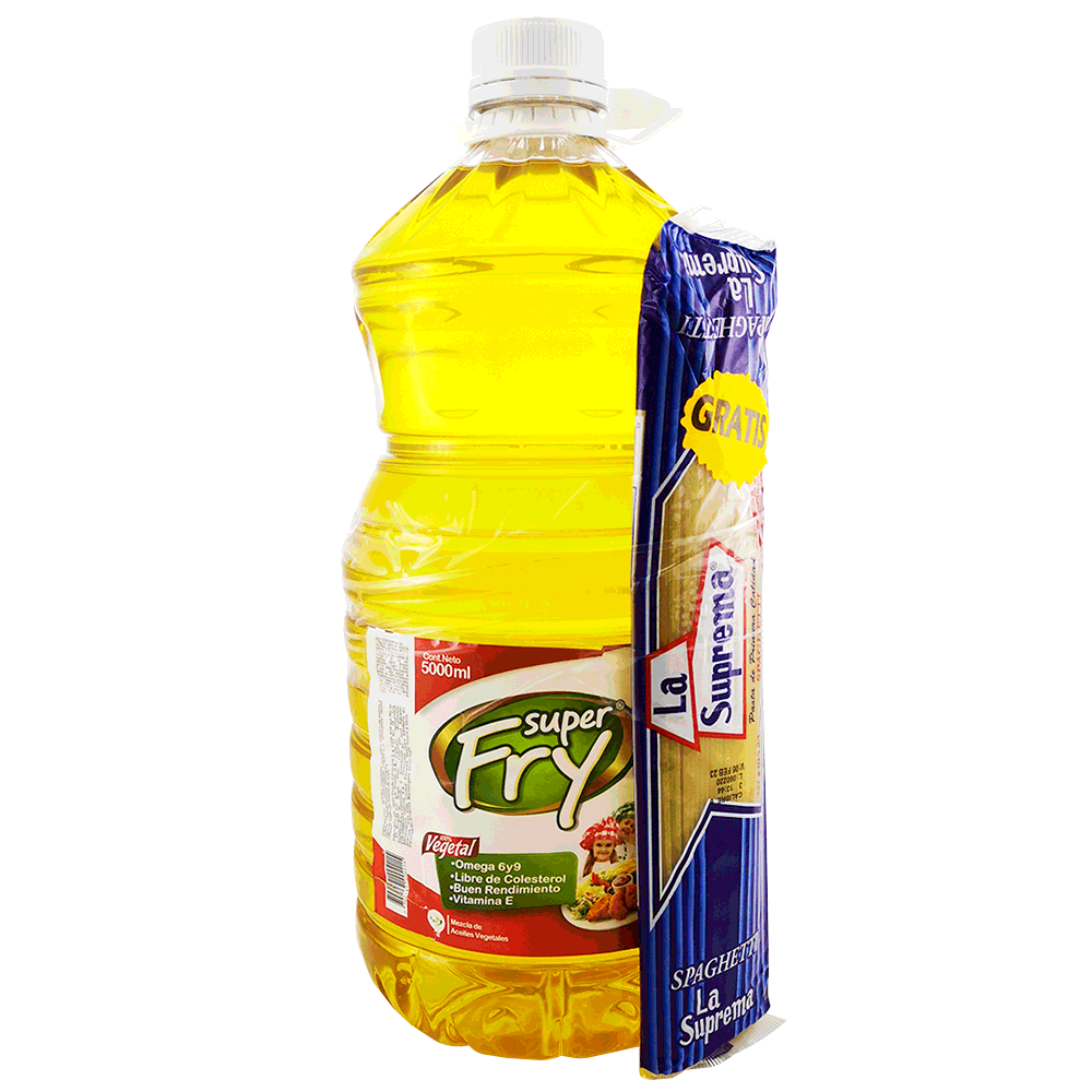 Aceite de Cocina Super Fry Vegetal 5000 ML