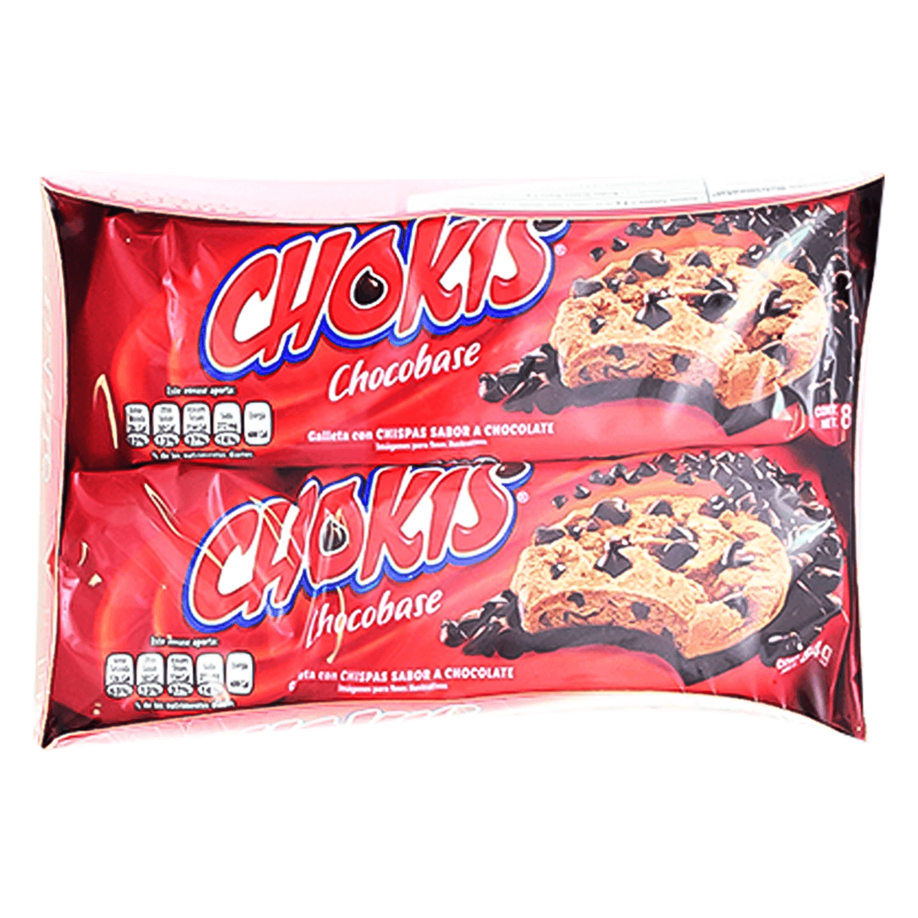 Galletas Chokis Chocobase Gamesa 4 Pack 336G