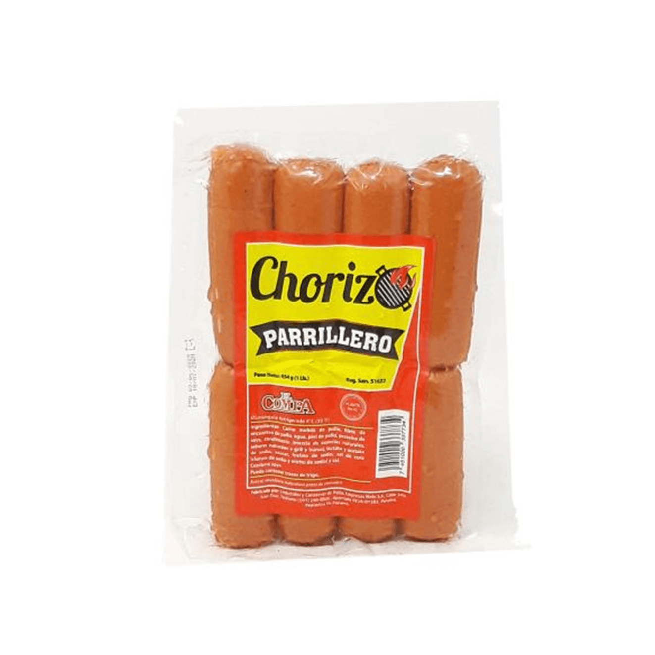 Chorizo Parrillero El Compa 454 GR En Paquete