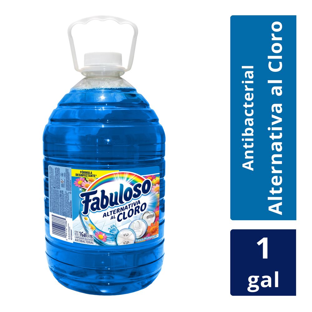 Desinfectante Fabuloso Alternativa al Cloro 1 Galón