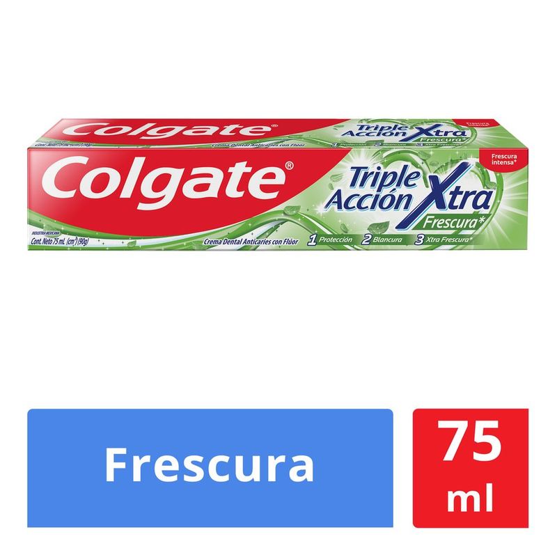 Pasta Dental Colgate 75 Ml Triple Accion Xtra Fresh