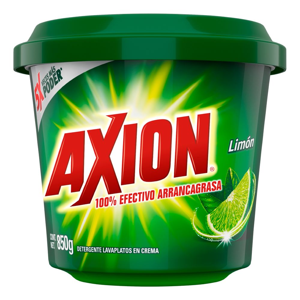 Crema Lavaplatos Axion Limón 850 gr