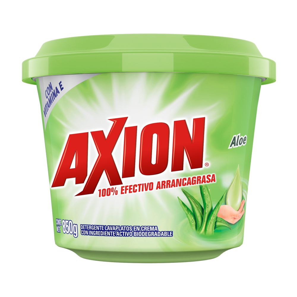 Crema Lavaplatos Axion Aloe 850 gr