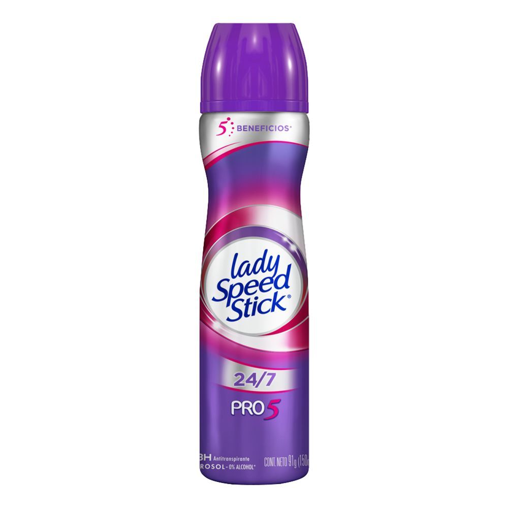 Desodorante En Aerosol Lady Speed Stick 91 Gr Pro 5