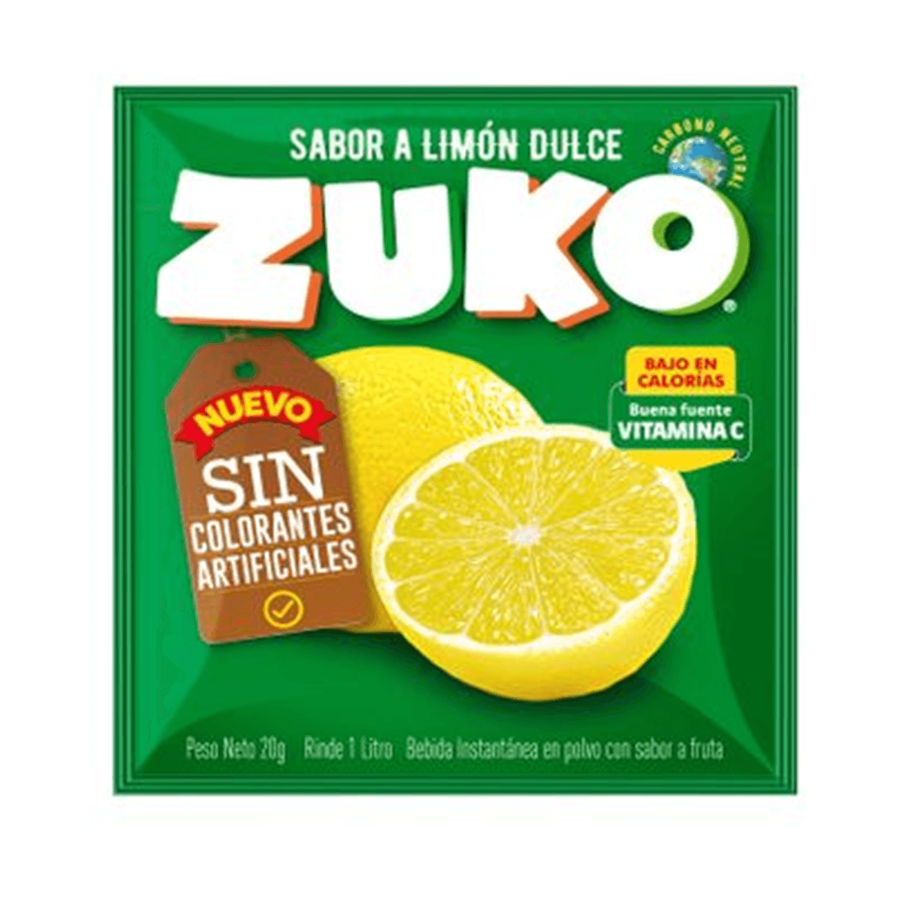 Bebida Instantanea Zuko Limon 20g