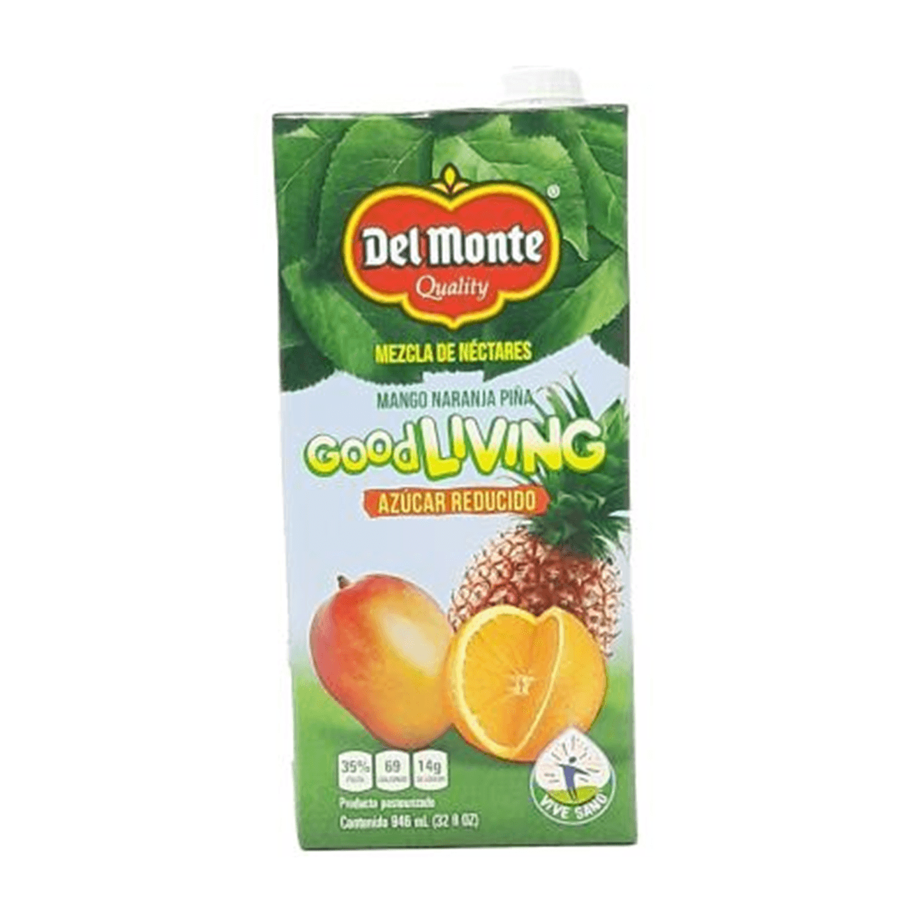 Nectar De Mango Naranja Y Piña Del Monte 946ml