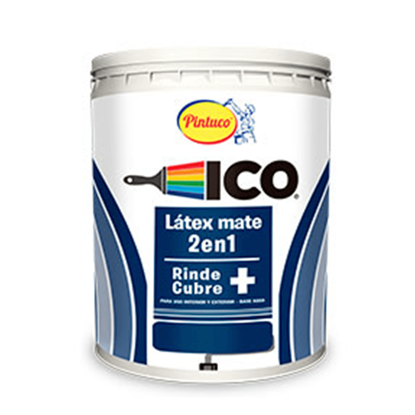 Ico Pintuco Latex Marfil 8053 05Gl