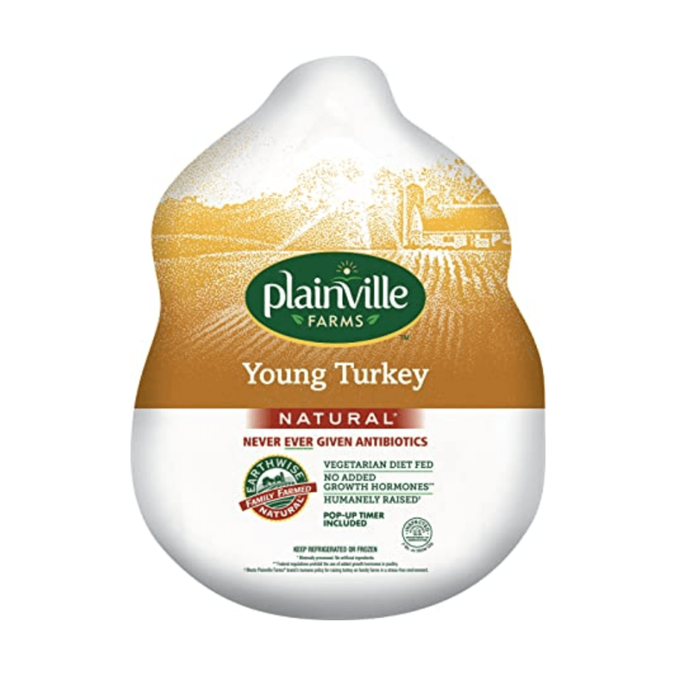 Pavo Entero Plainville Por Media Libra