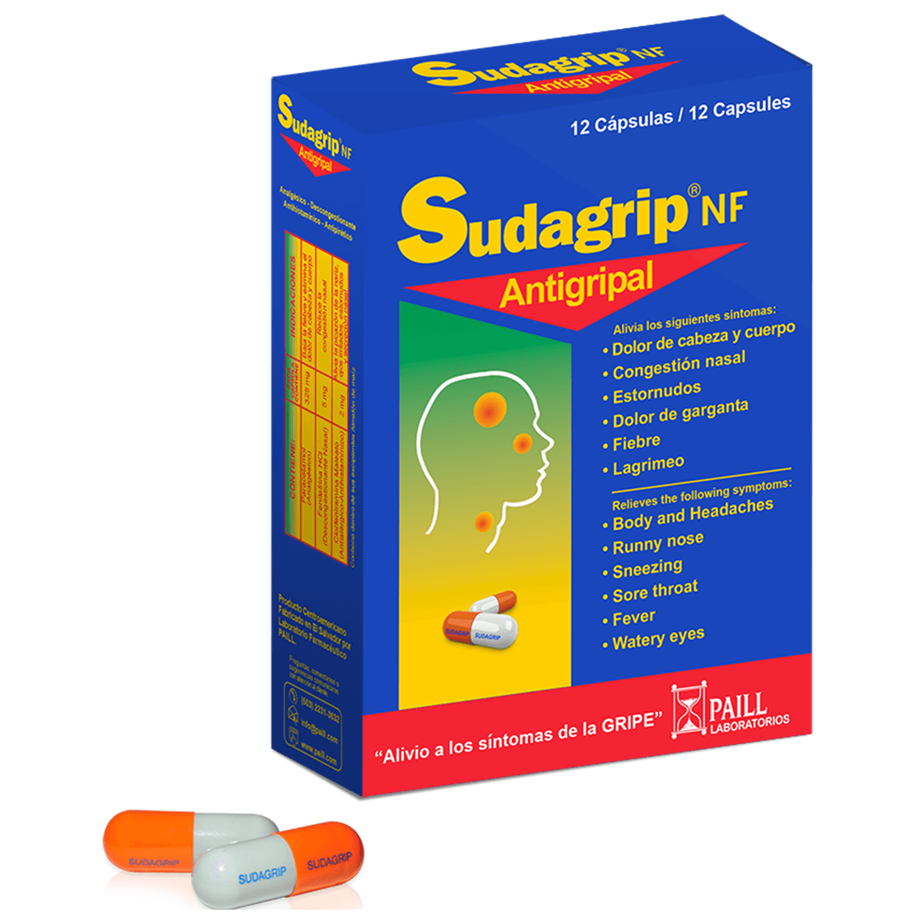 Sudagrip Paill Nf Antigripal 100 Caps