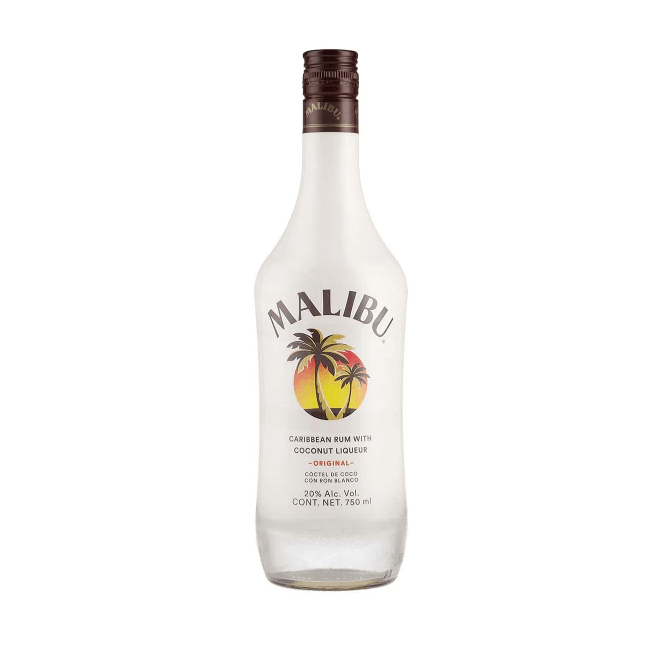 Ron Caribbean Coconut Rum Malibu 750 Ml