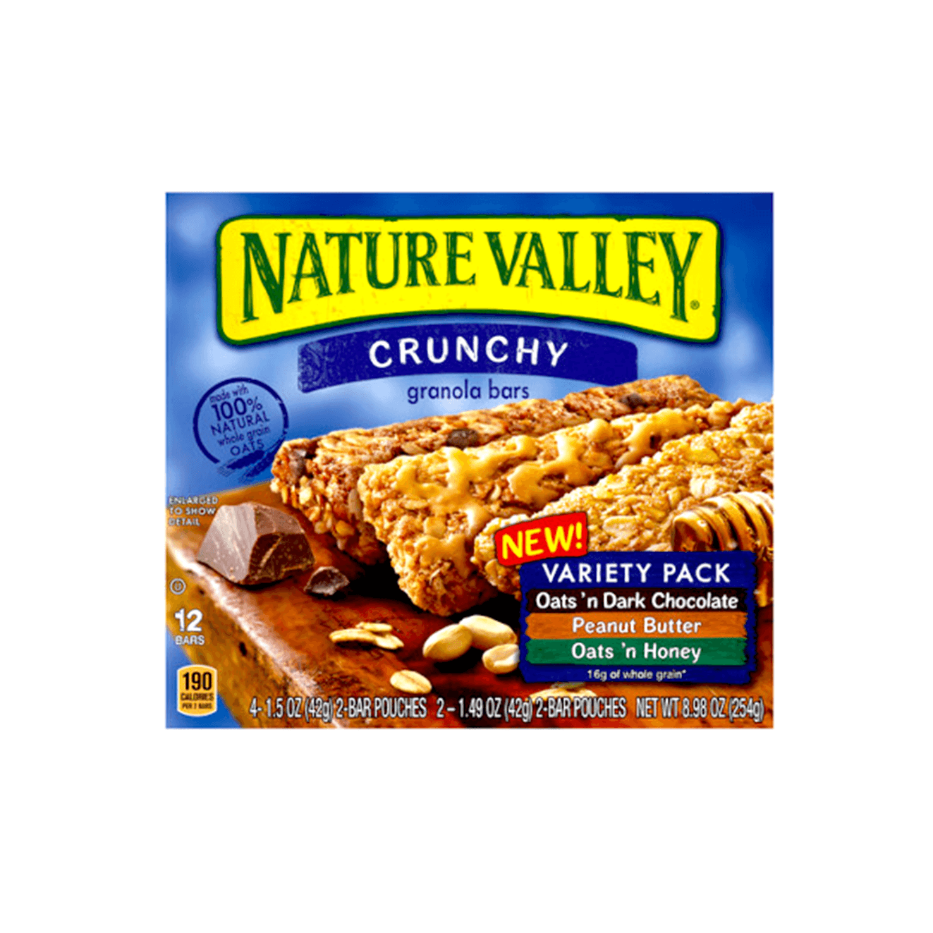 Granola En Barra Nature Valley Surtidas Variety Pack 12 Un
