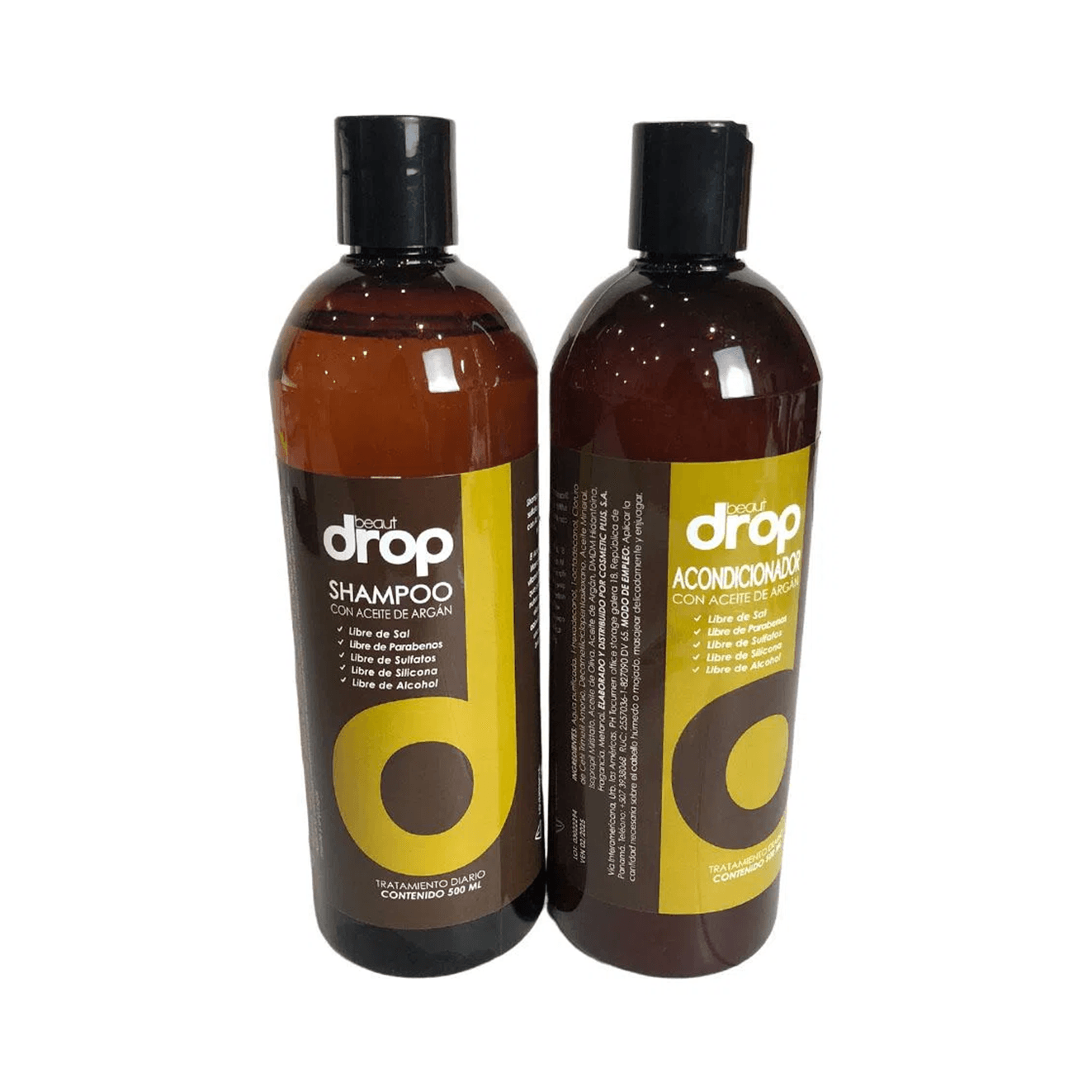 Shampoo + Acondicionador Beautdrop 250 Ml Aceite De Argan
