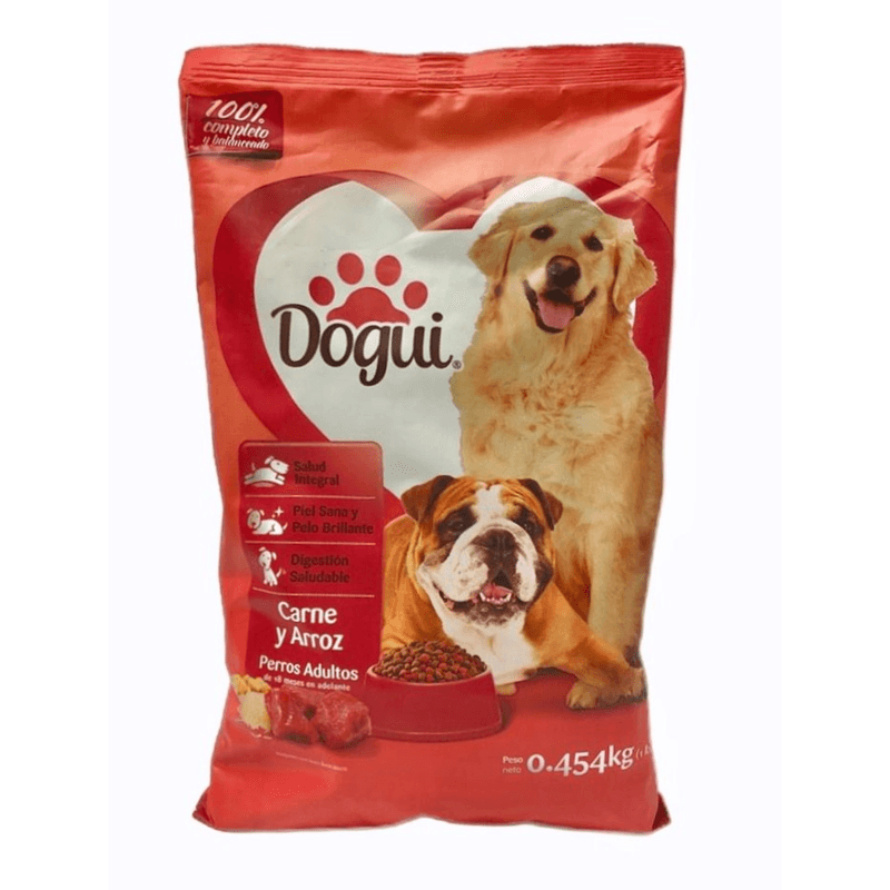 Alimento Para Perros Dogui Carne 0.454 Kg Alimento Para Perros Dogui Carne 0.454 Kg