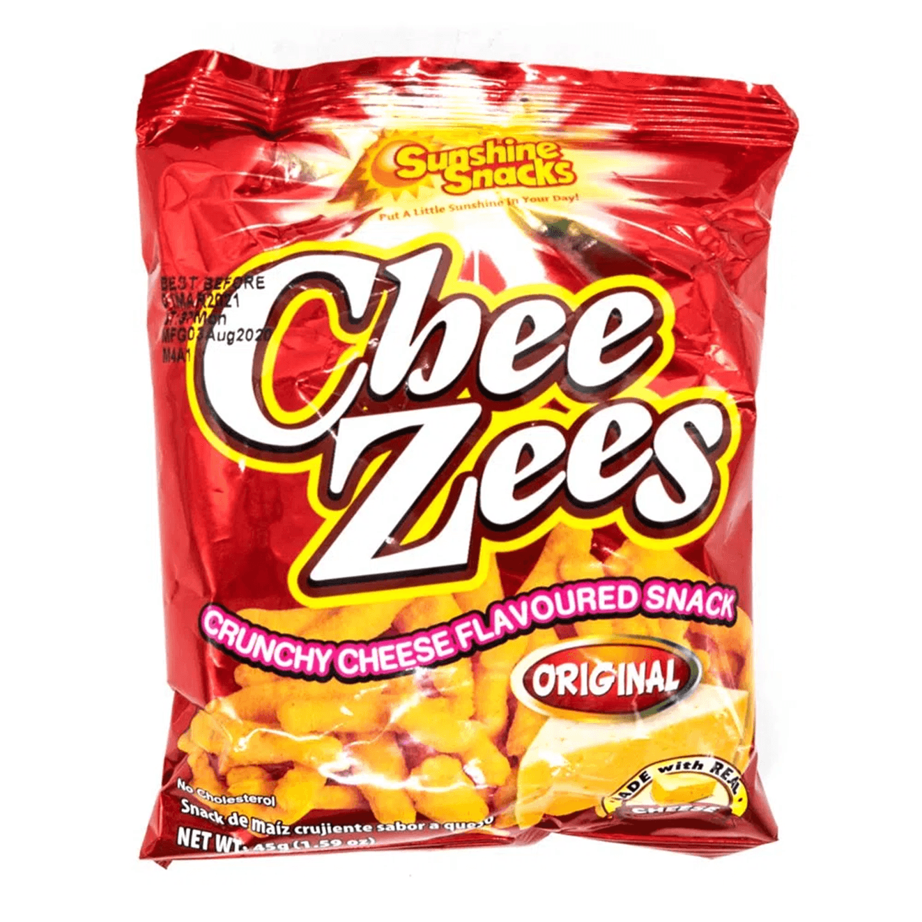 Chee Zees Sabor A Queso original Sunshine Snacks