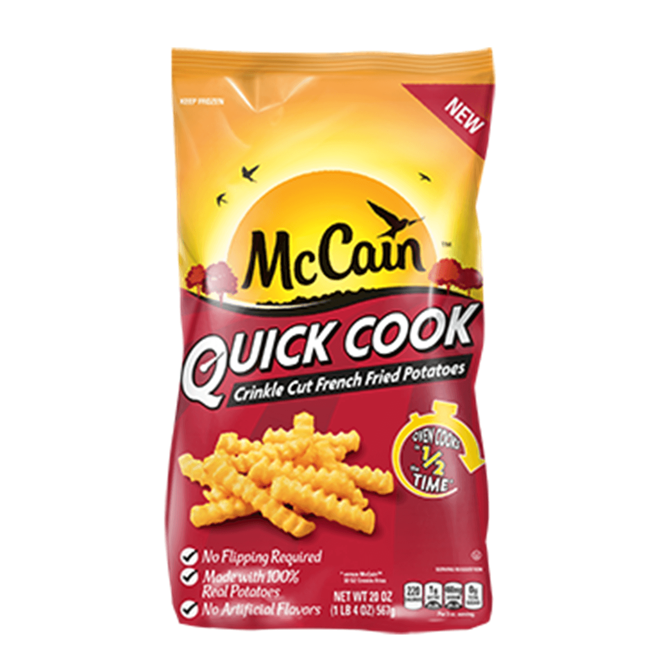 Papitas Quick Cook Crinkle Cut Mccain