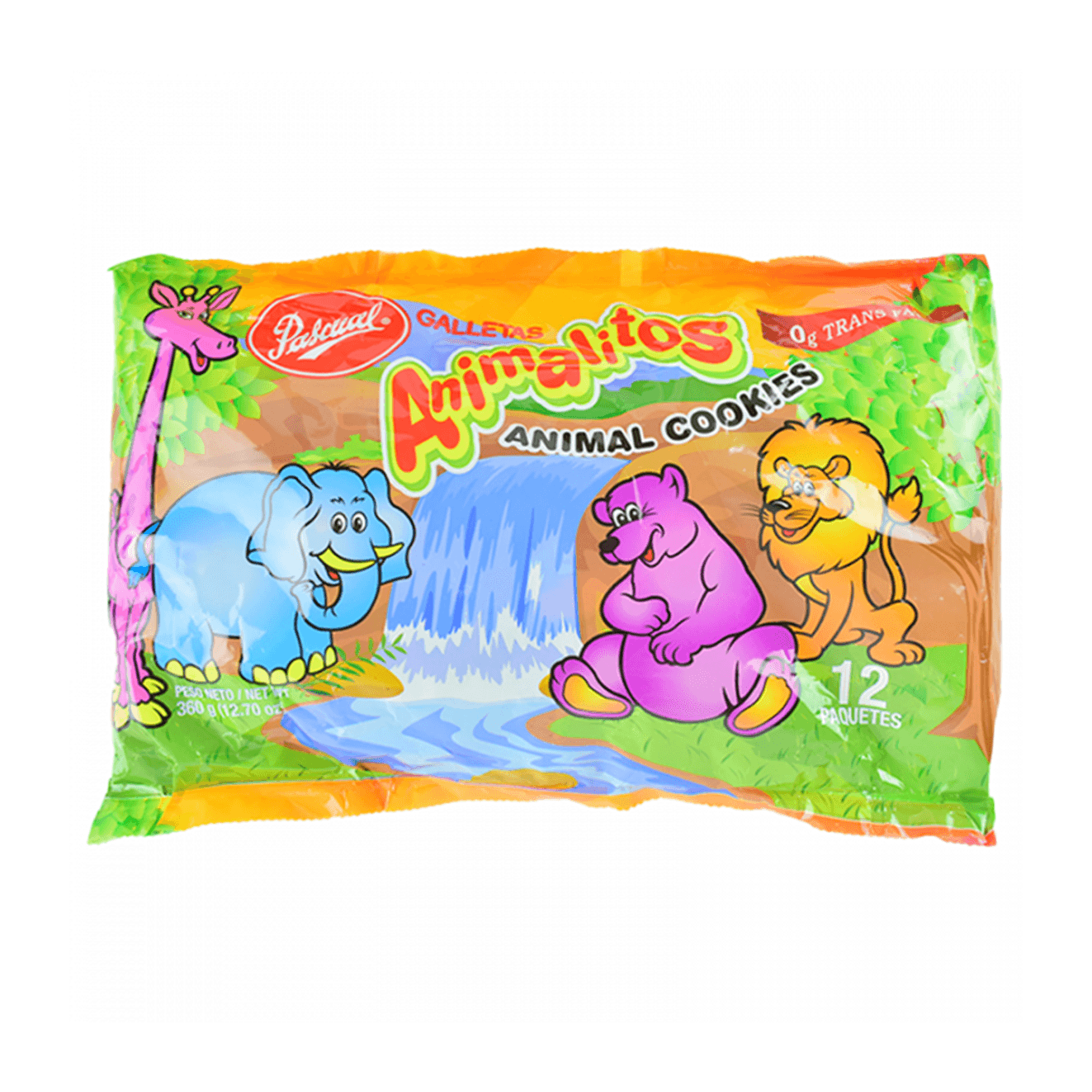 Galleta Animalitos 12 Un Pascual