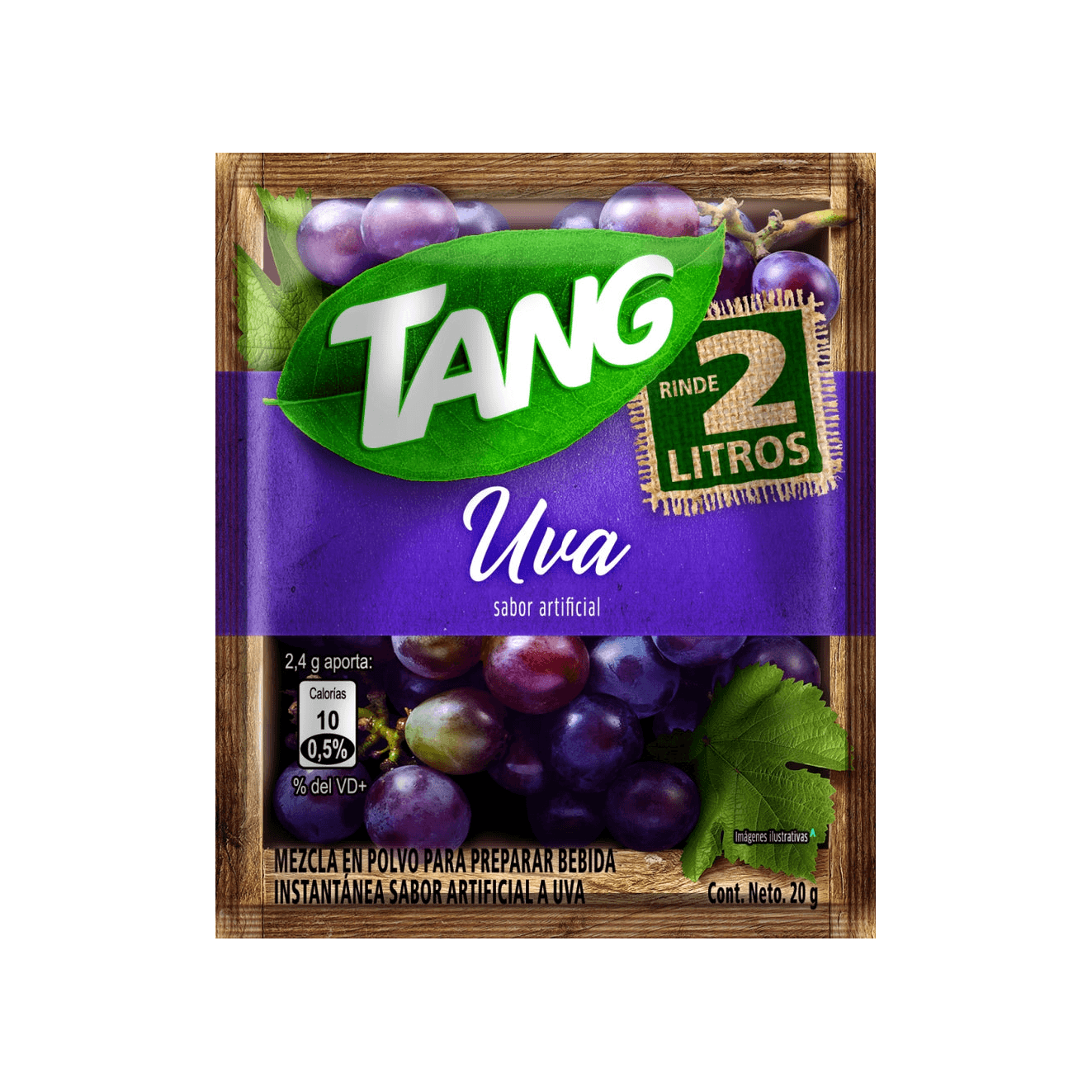 Bebida En Polvo Tang 20G Uva