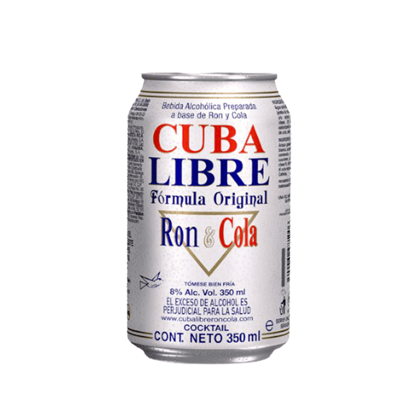 Ron Cola En Lata Cuba Libre Original 12Oz