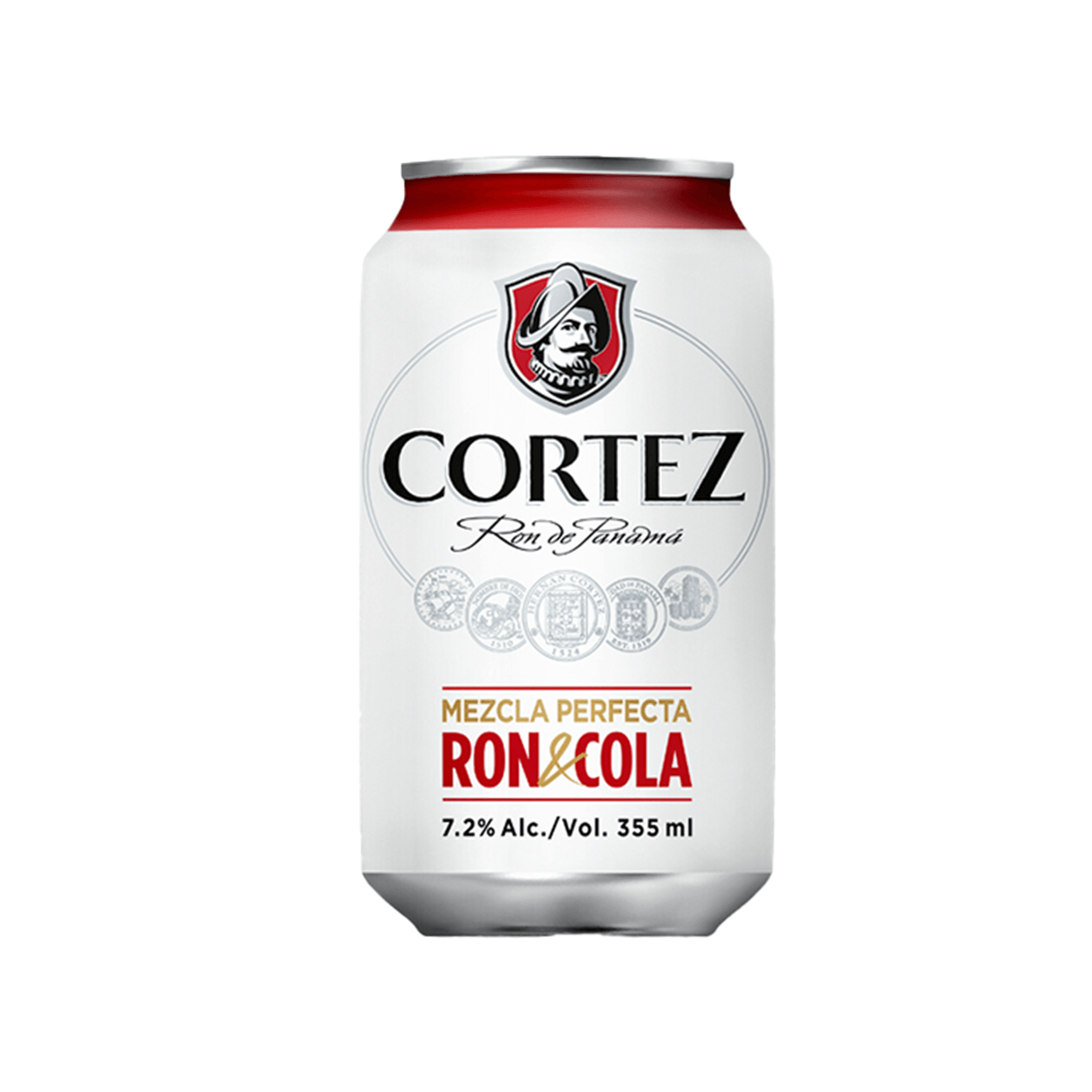 Lata De Ron Cola Cortez 355Ml