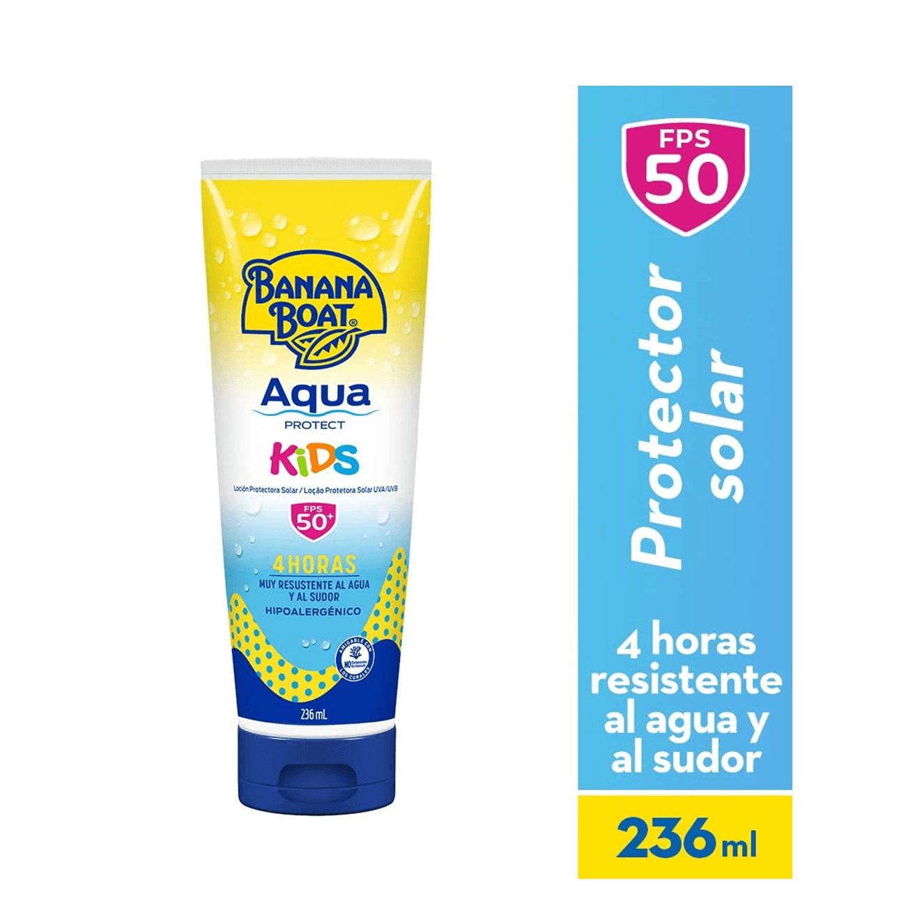 Protector Solar Banana Boat Kids Aqua Protect Fps 50