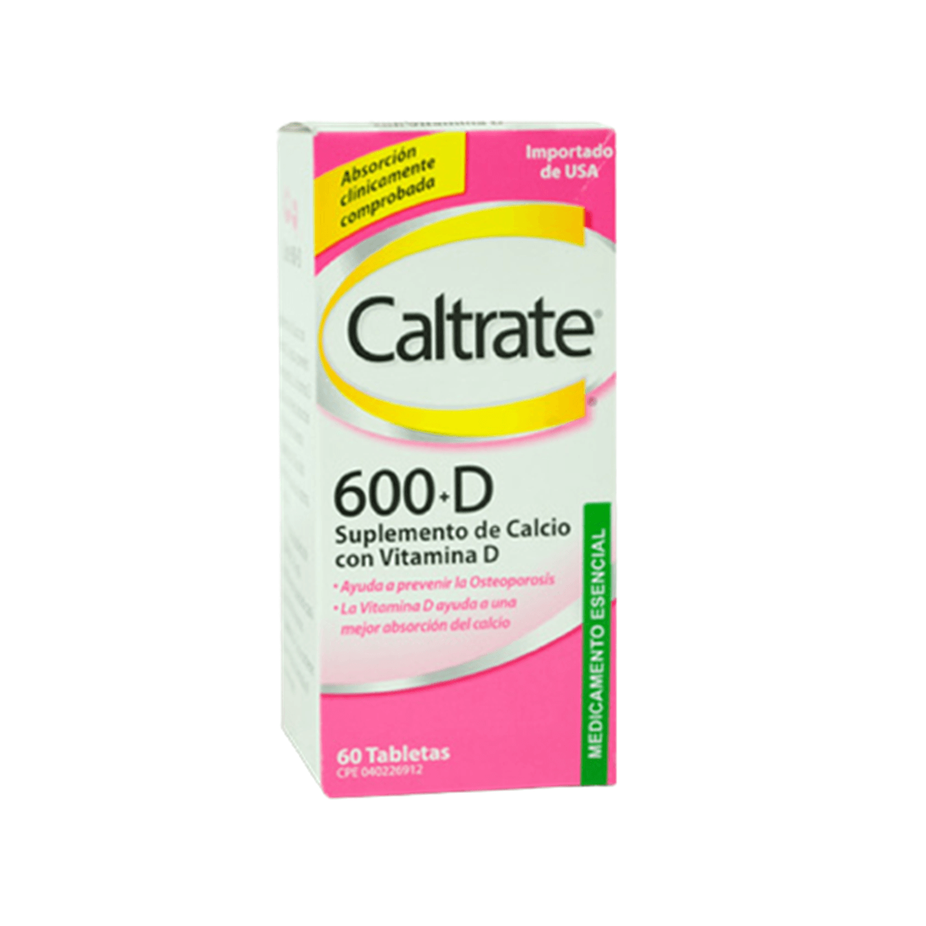 Caltrate D Pfizer 600Mg X 60