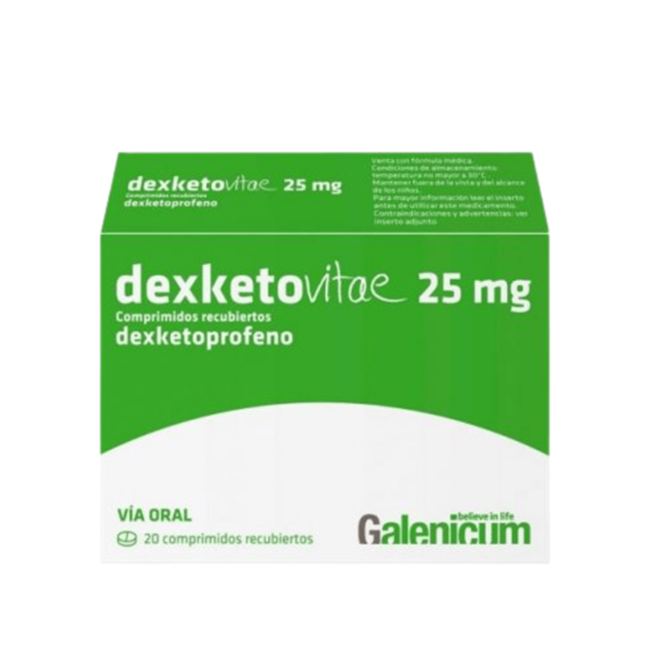 Dexkevitae 25 Mg X 20 Tab