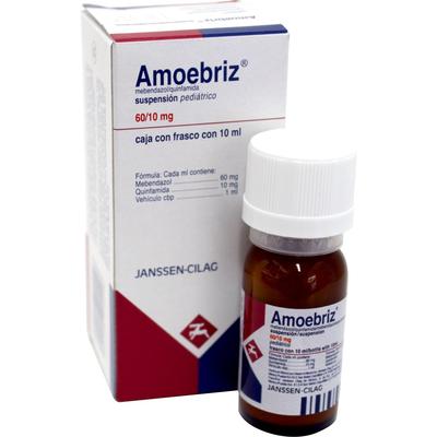 Amoebriz 10Mg Pediatrico Suspension Cereza X 10Ml